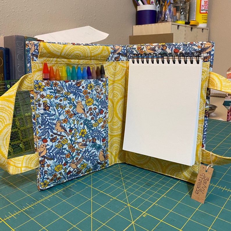 Activity Kit, Repurposed Used Book, Art Kit, Travel Activity - Etsy