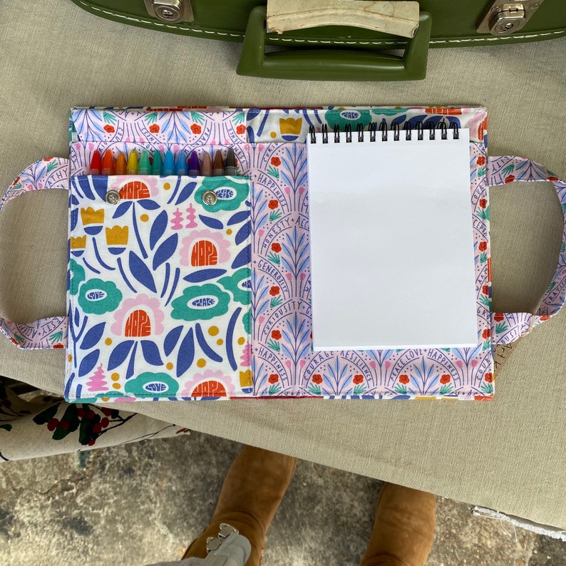 Activity Kit, Repurposed Used Book, Art Kit, Travel Activity - Etsy