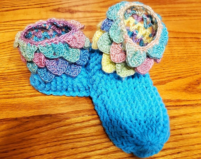 CROCHET PATTERN: Dragon Slippers Crocodile Stitch Boots (adult Sizes ...