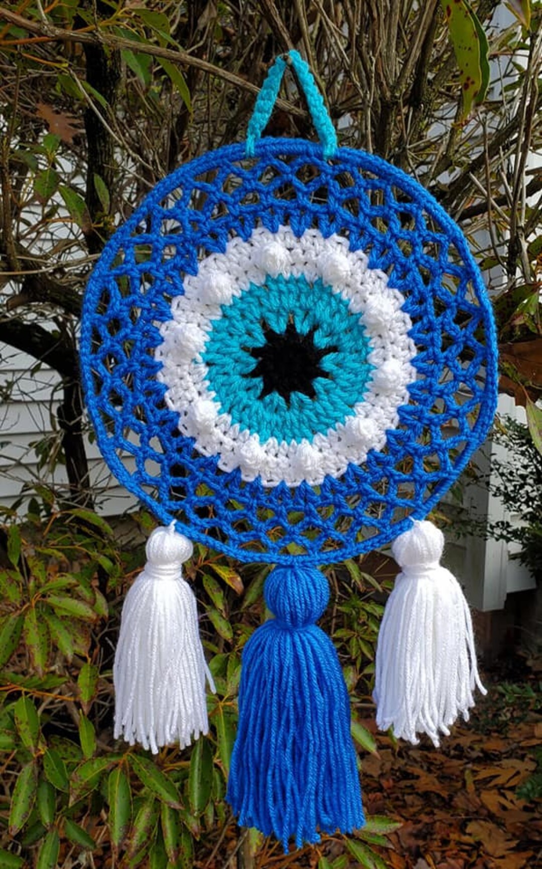 Evil Eye Apotropaic Talisman Nazar μάτι (mati) Ward Wall Hanging With ...