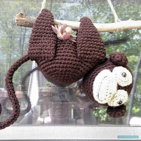 Stuffed Hanging Monkey - Etsy