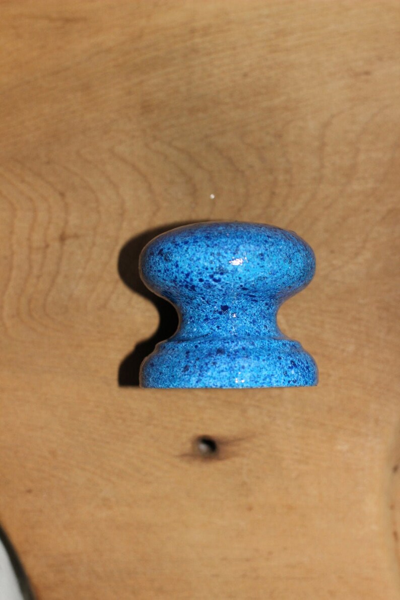 Knobs Blue Knob Dresser Knob Cabinet Knob Furniture Knob - Etsy