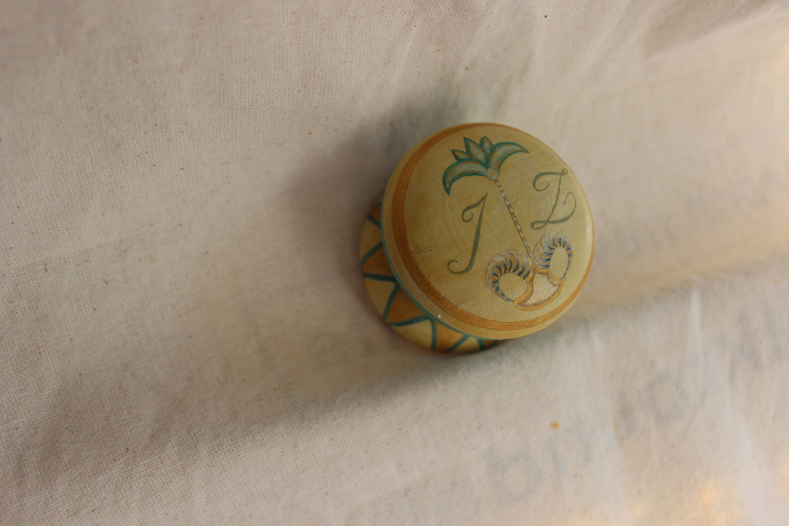 Hand Painted Monogram Dresser Knobs and Handles. Cream Decor - Etsy