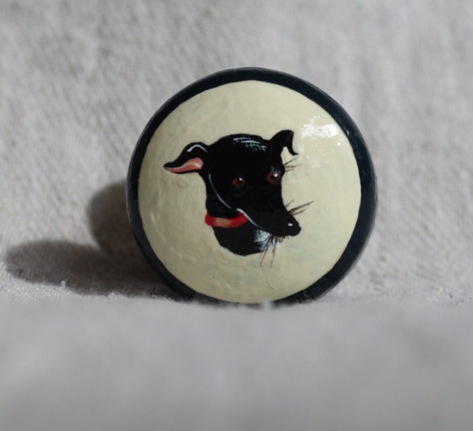 Dresser Knob Knobs Decorative Knob Painted Knob Custom Dog - Etsy