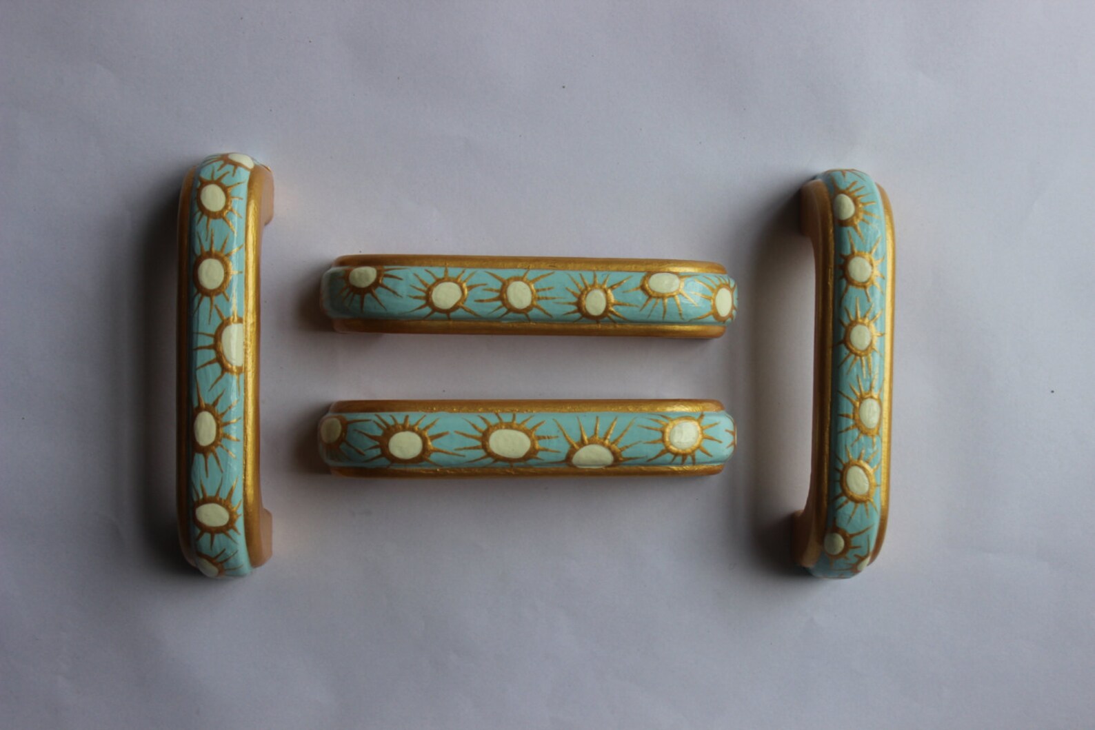 D Handles for Upcycling Furniture, Cabinet Pulls, Painted Handles, Gold ...