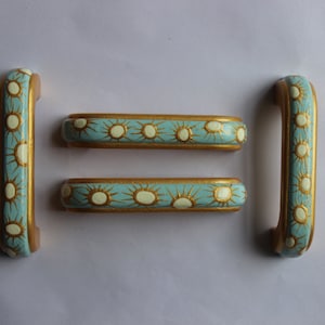 D Handles for Upcycling Furniture, Cabinet Pulls, Painted Handles, Gold ...