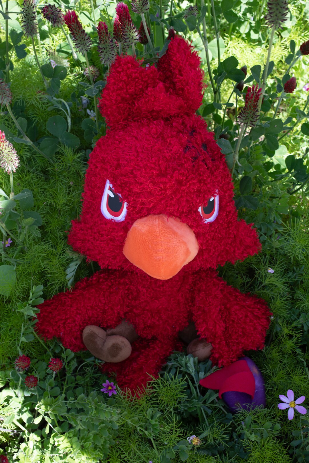 IN STOCK Giant Angry Red Chocobo Final Fantasy Plush Toy - Etsy