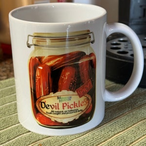 Monster Hunter Deviljo Devil Pickle Jar Humor 10oz Mug - Etsy