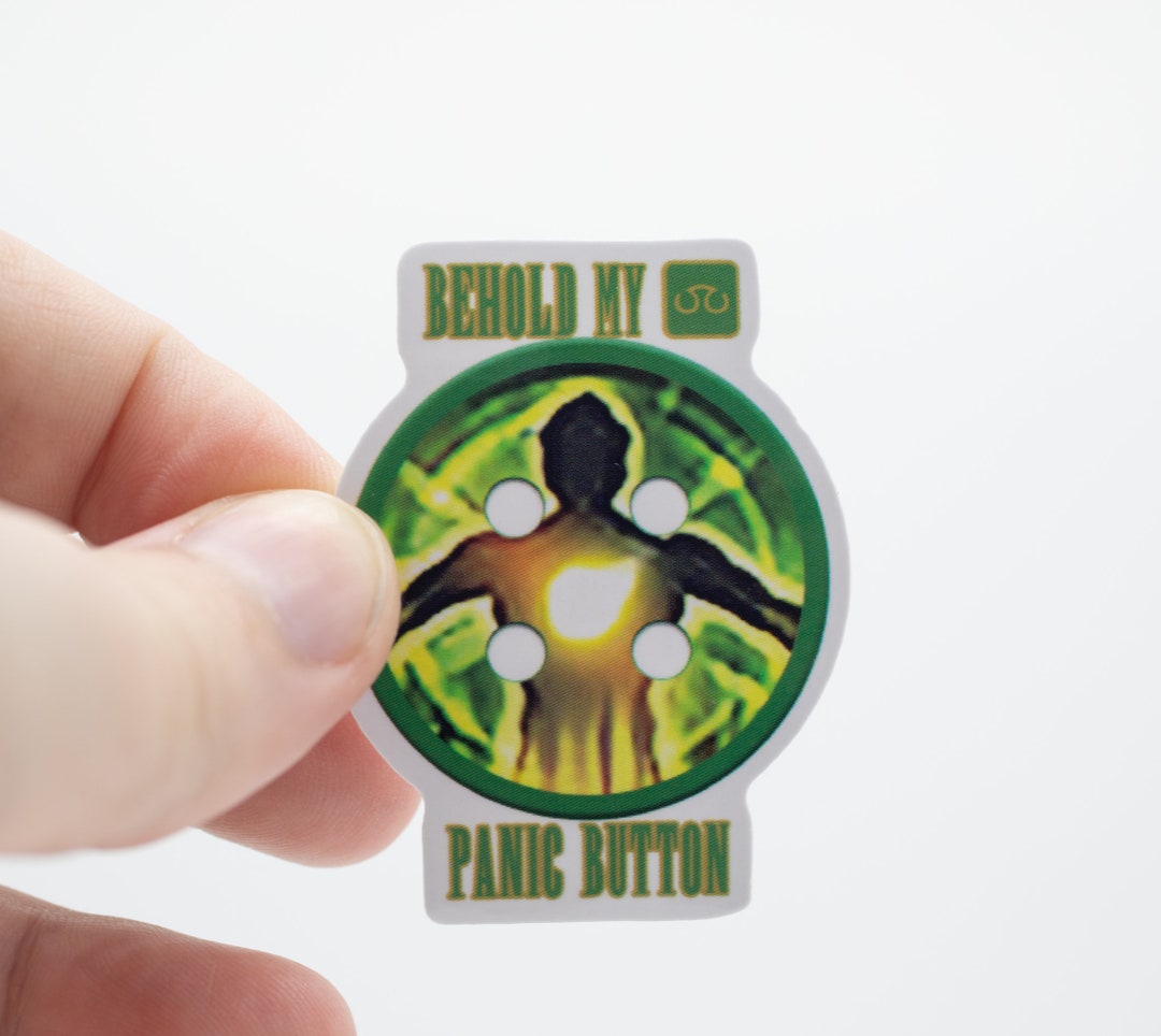 Final Fantasy FFXIV FF14 Healer Job Panic Button Sticker - Etsy
