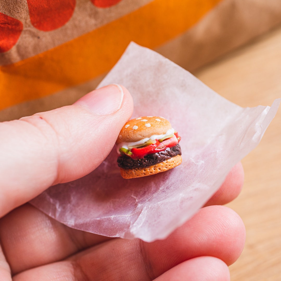 Miniature Food Burger King Week Dollhouse 365minifoodproject - Etsy