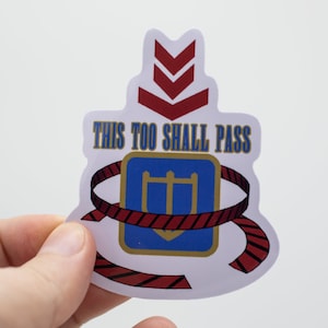 Final Fantasy FFXIV FF14 Tank Buster Sticker 3 - Etsy