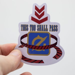 Final Fantasy FFXIV FF14 Tank Buster Sticker 3 - Etsy