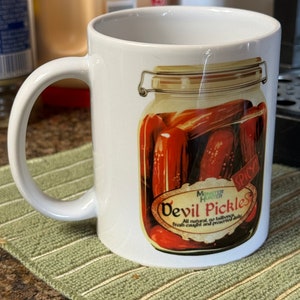 Monster Hunter Deviljo Devil Pickle Jar Humor 10oz Mug - Etsy