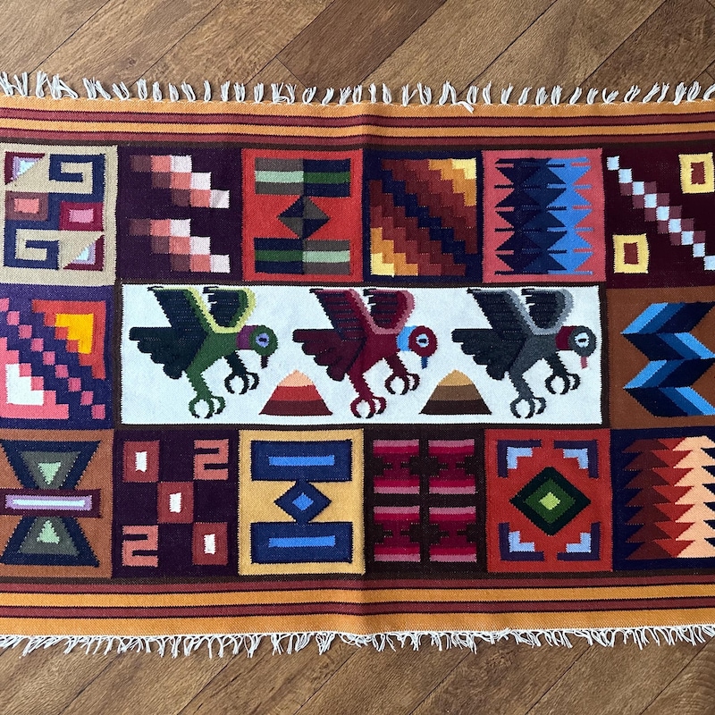 Peruvian Rug - Etsy