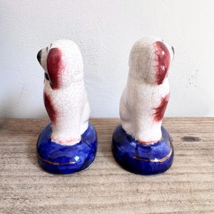 Pair of Small Vintage Staffordshire Ware Wally Spaniel Dogs - Etsy