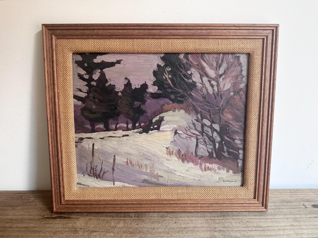 Original Richard Walter Major Landscape Oil Painting, Dated 1926 - Etsy
