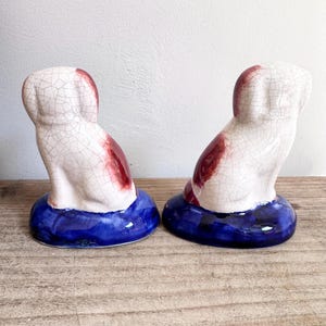 Pair of Small Vintage Staffordshire Ware Wally Spaniel Dogs - Etsy