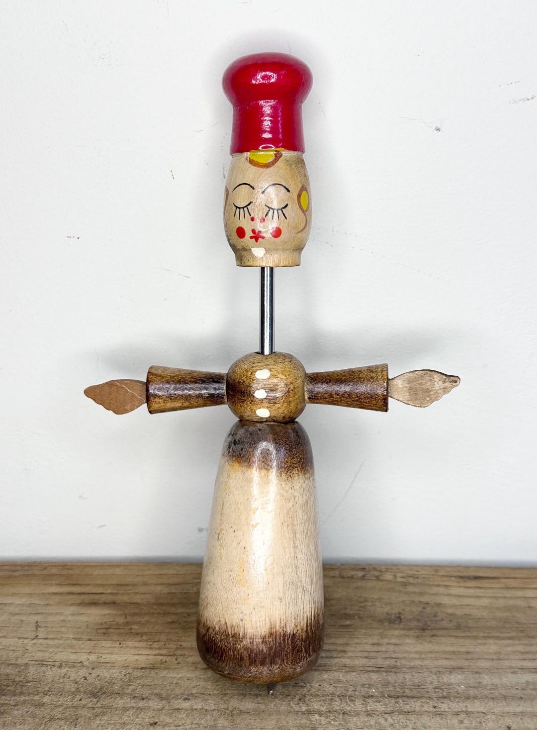 REDUCED Vintage Japanese Irene Series Wooden Corkscrew - Etsy