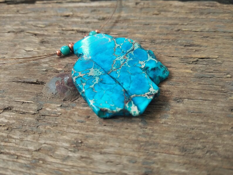 Turquoise Necklace Turquoise Jewelry Gift for Her 40th - Etsy