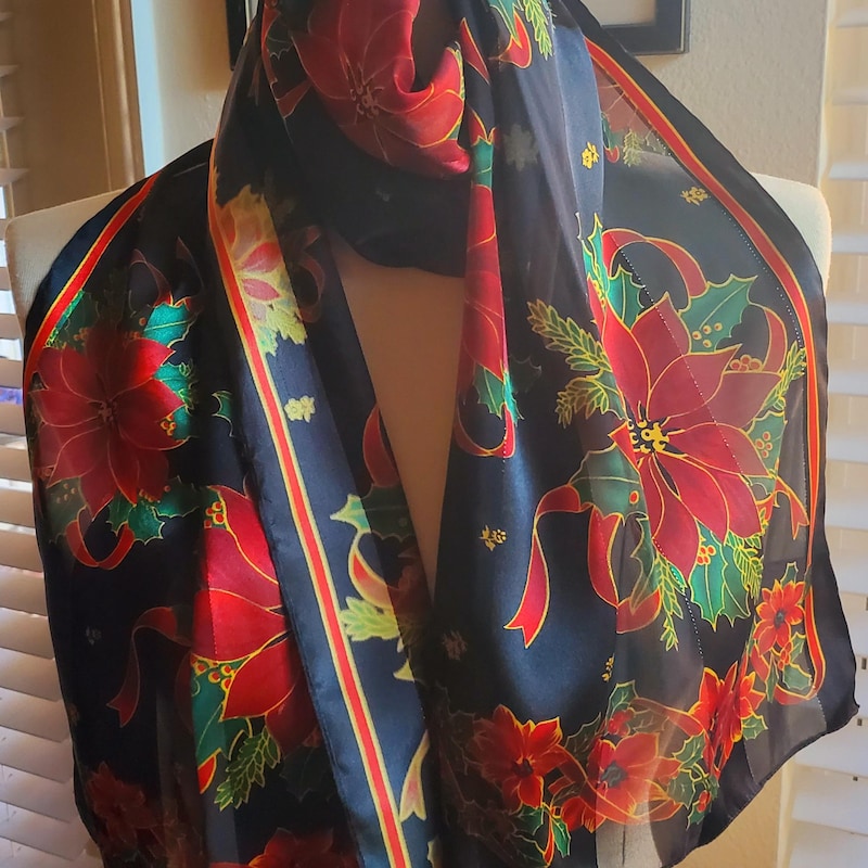 Christmas Scarves - Etsy