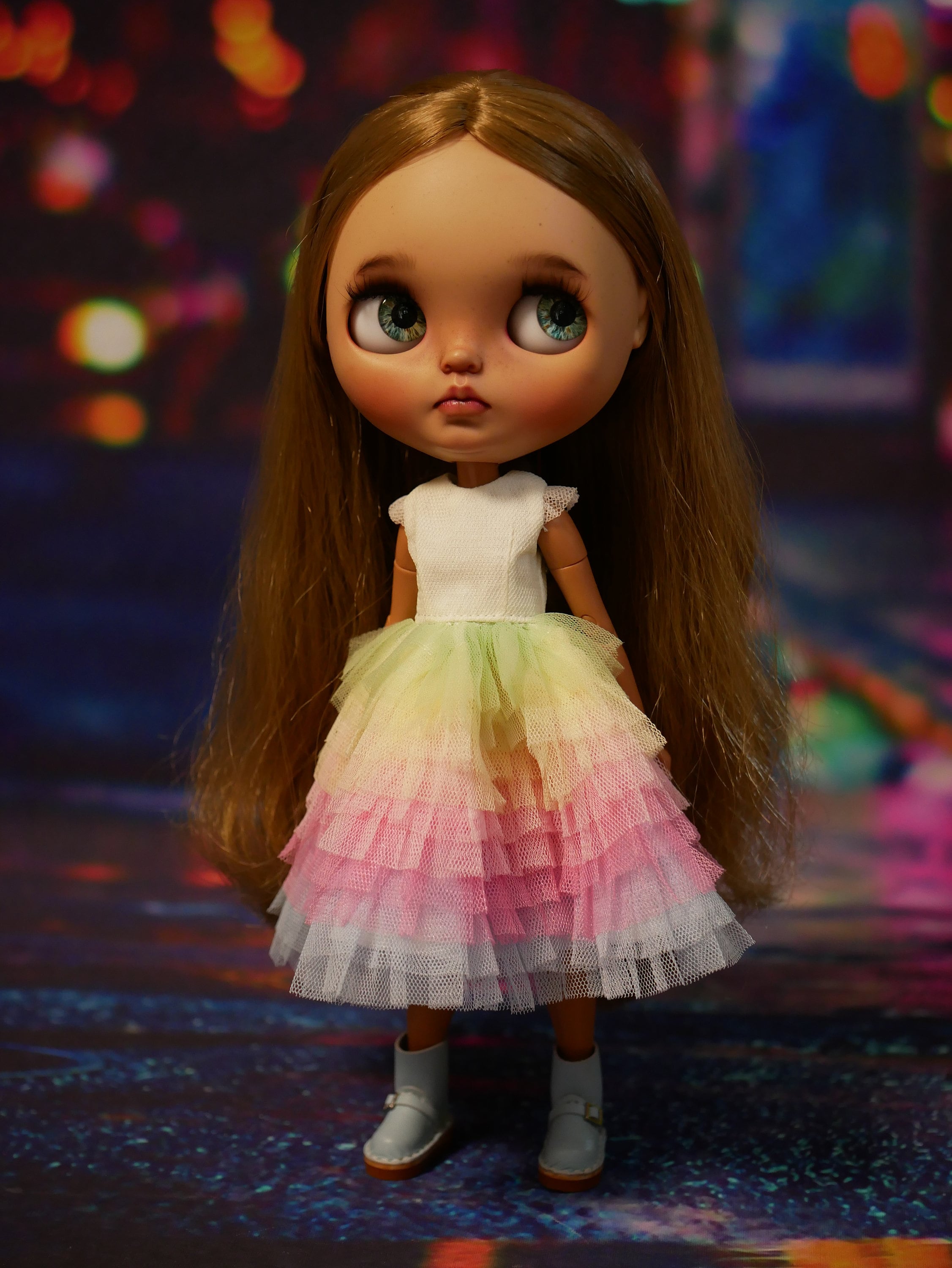 Beautiful Ombré Dress for Blythe Doll. - Etsy