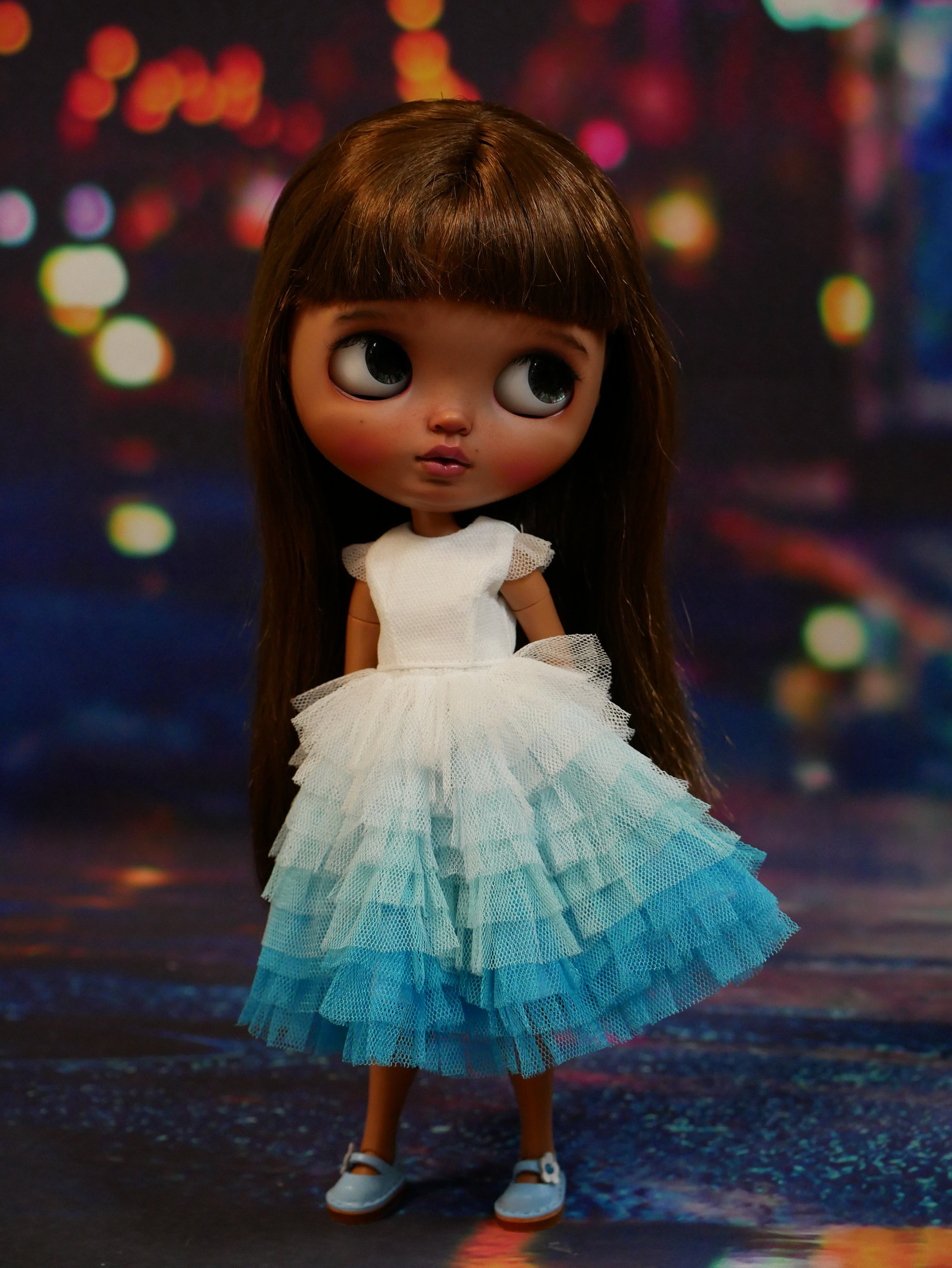 Beautiful Ombré Dress for Blythe Doll. - Etsy