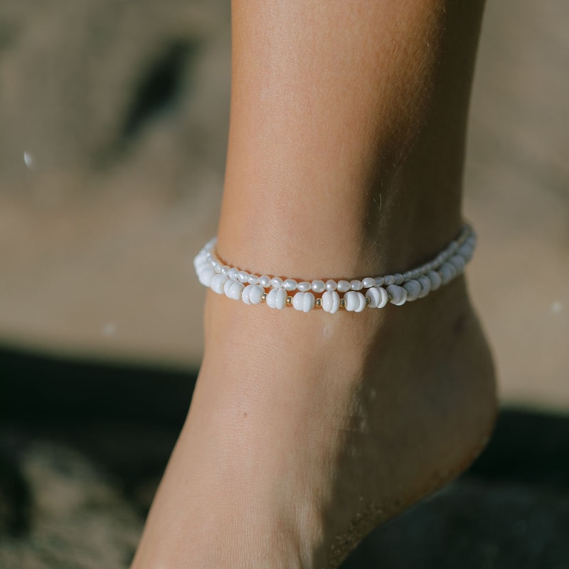 Shell Anklet - Etsy