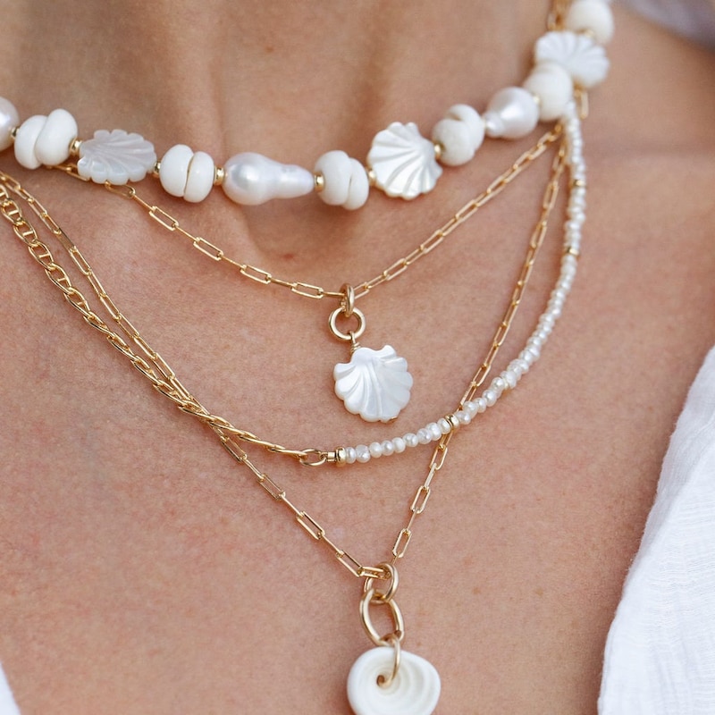 Shell Necklace - Etsy