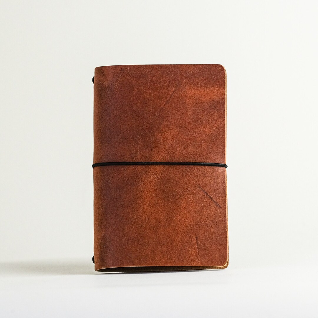 Personalized Leather Journal Custom Travelers Notebook Travel Journal ...