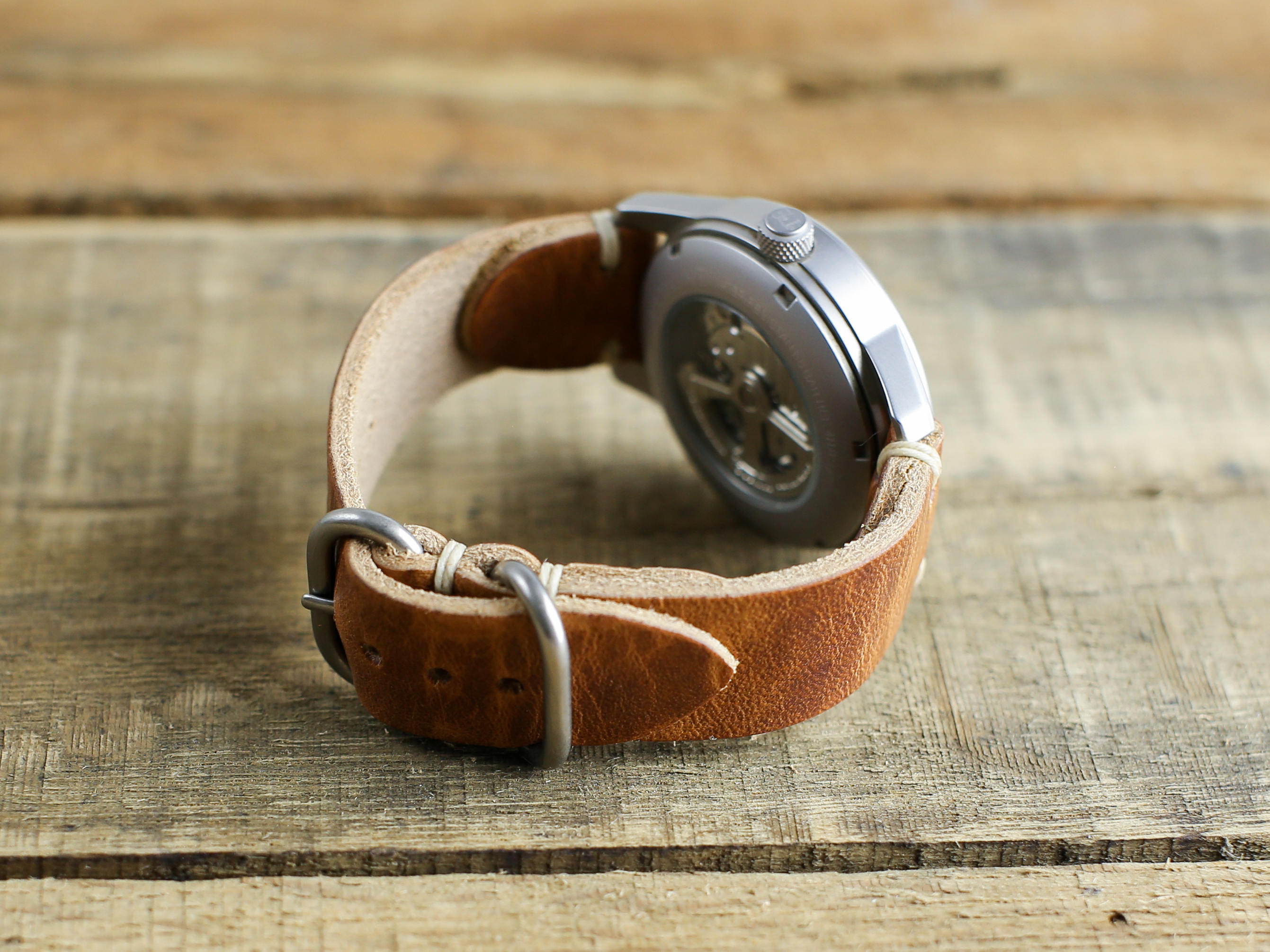 Leather Watch Strap Custom Leather Watch Band Handmade | Etsy