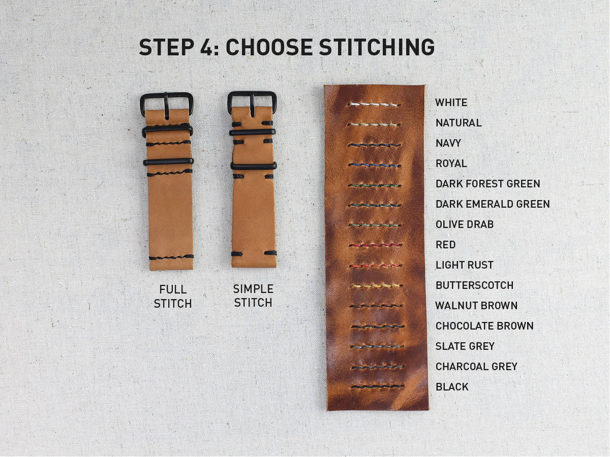 Custom Watch Strap Build-your-own Horween Leather Watch Band | Etsy