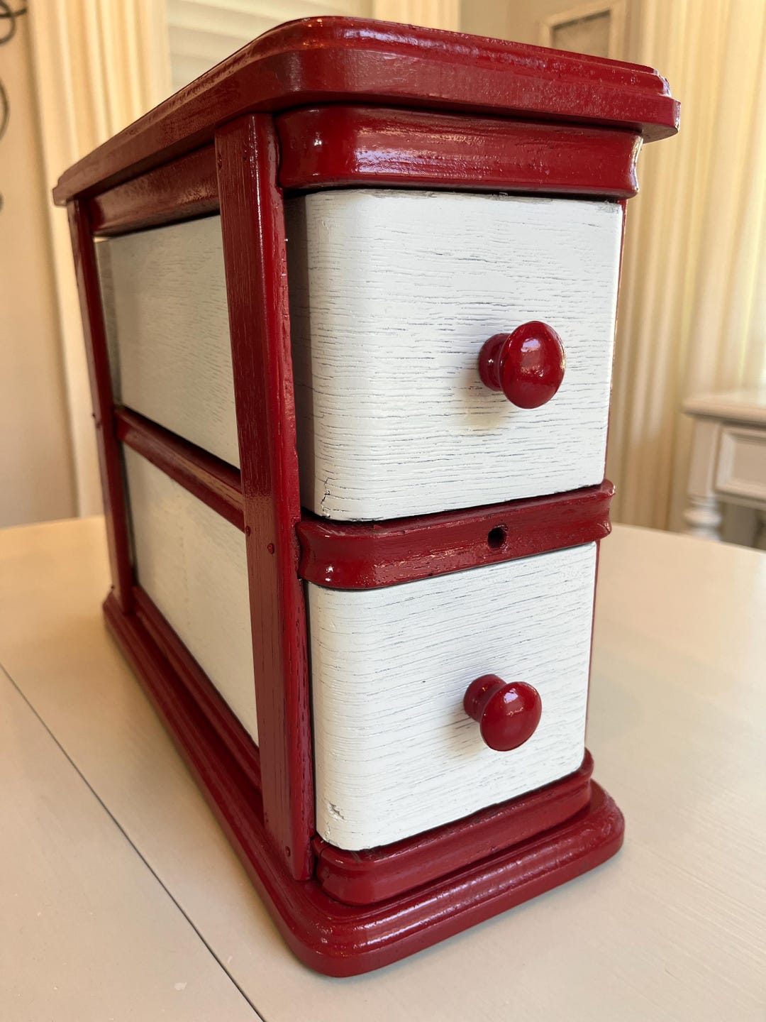 Top Included,restored Vintage Sewing Machine Drawers 266 for Any Room ...