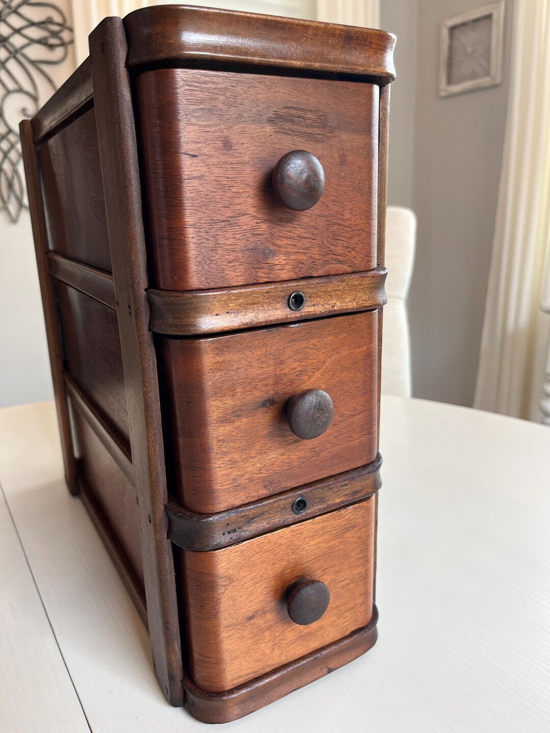 Top Included,restored Vintage Sewing Machine Drawers 295. - Etsy