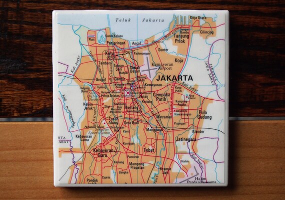 Peta Jalan Jakarta