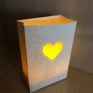 Braille Confetti, Braille Hearts, Confetti, Hearts, Heart Confetti ...