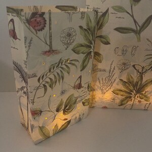 Botanical Lantern, Floral Luminaries, Flowers, Plants, Garden Party ...