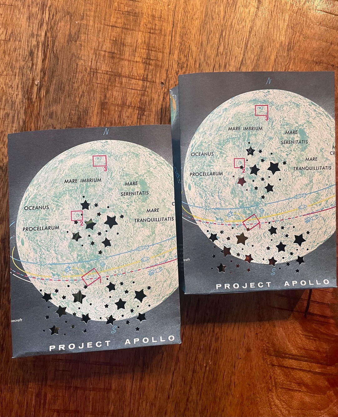 Eclipse Luminaries, 2 Moon Lanterns, Solar Eclipse, Moon ...