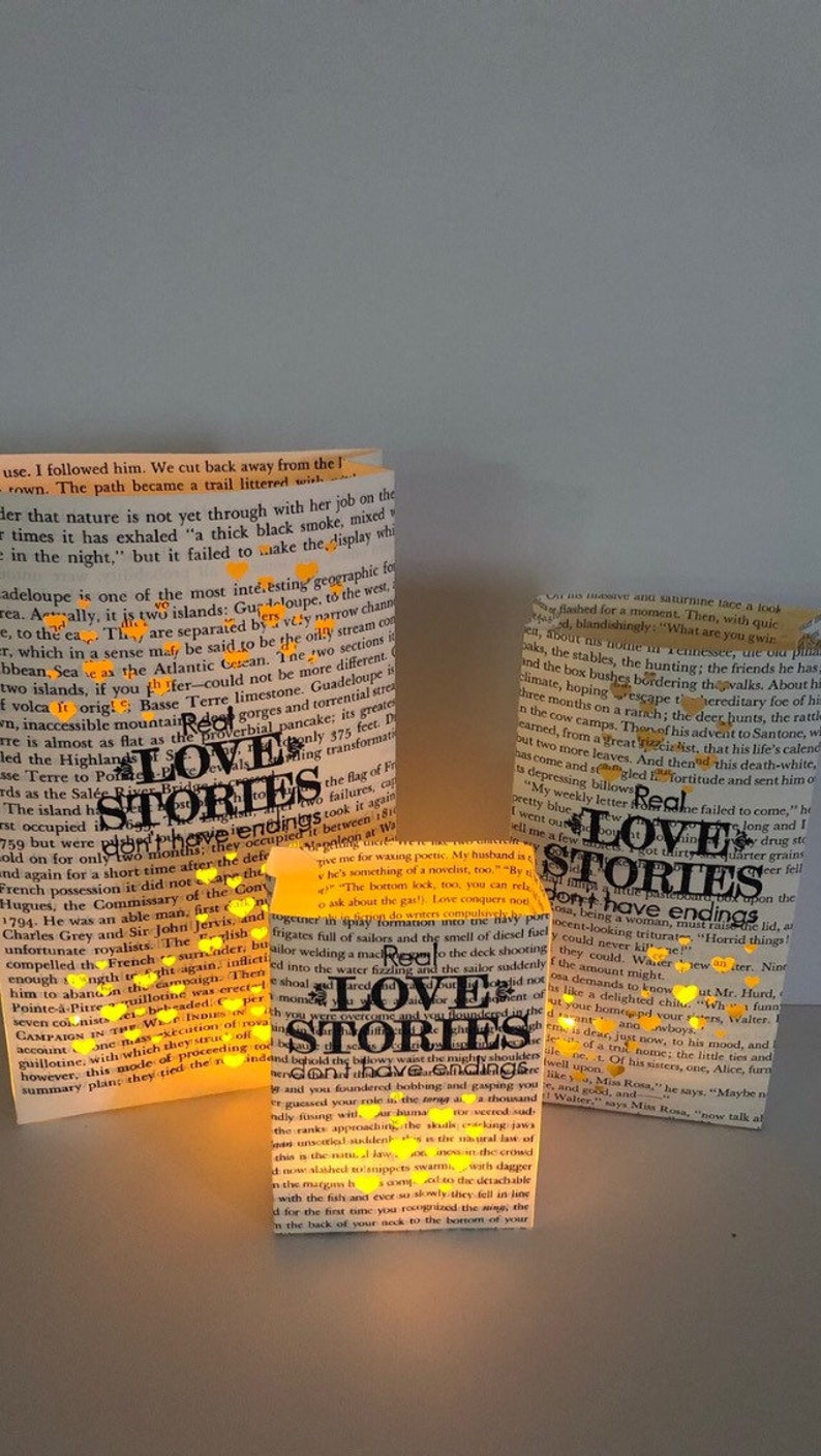 Book Luminaries Real Love Stories Don't Have Endings - Etsy