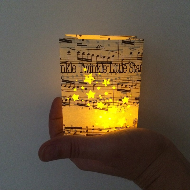 Sheet Music Luminary - Etsy