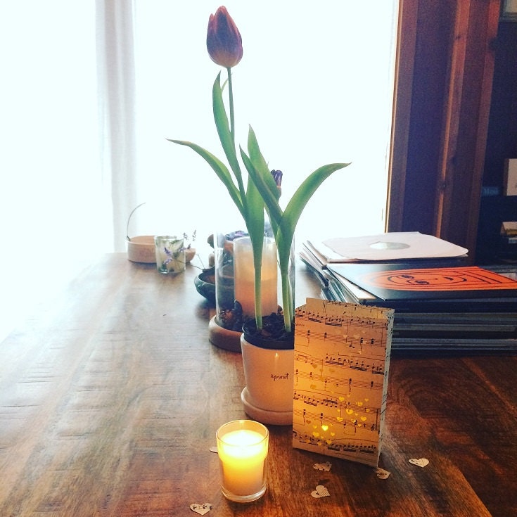 Sheet Music Luminary Music Wedding Wedding Lanterns | Etsy