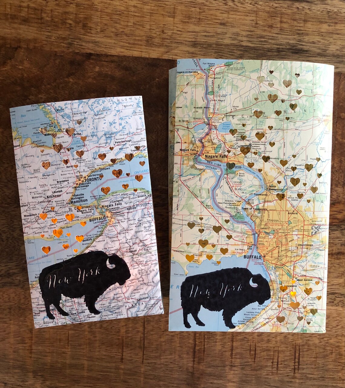 Buffalo Luminary Buffalo NY Map Buffalo Map Buffalo Gift - Etsy