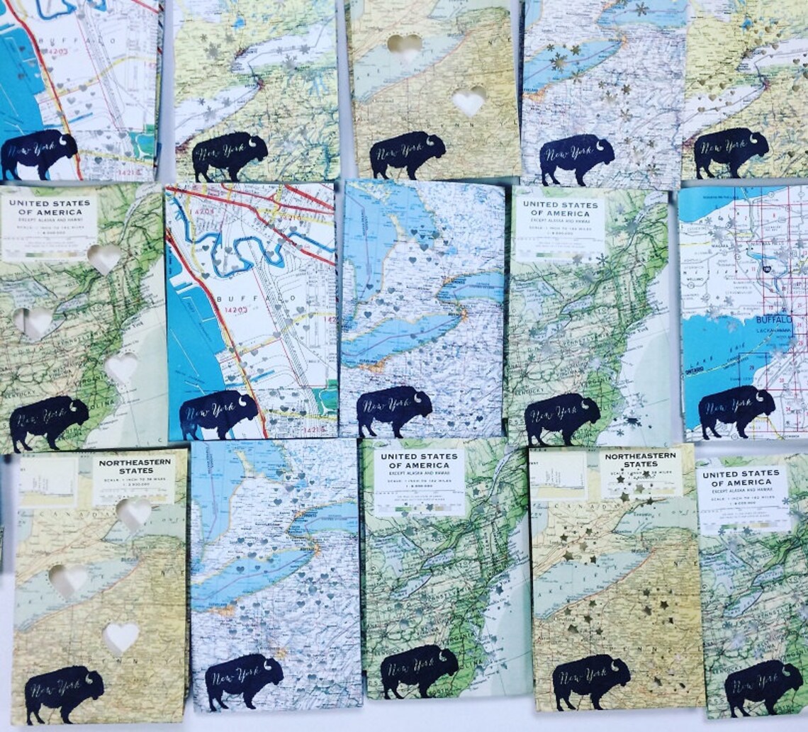 Buffalo Luminary, Buffalo NY Map, Buffalo Map, Buffalo Gift, Buffalo ...