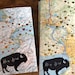 5 Pack Buffalo New York Luminaries Buffalo NY Map Buffalo - Etsy