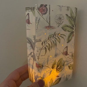 Botanical Lantern, Floral Luminaries, Flowers, Plants, Garden Party ...