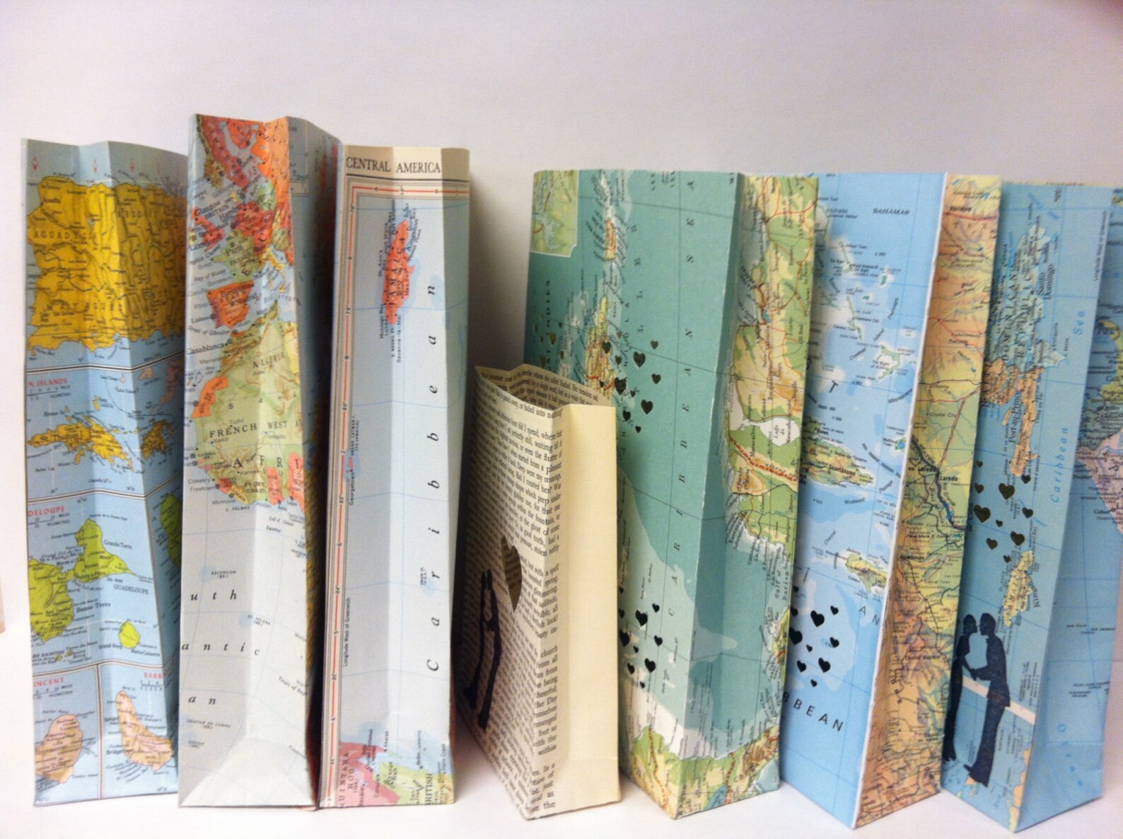 1 Custom Map Luminary, Travel Themed, Maps, Destination Wedding,travel ...