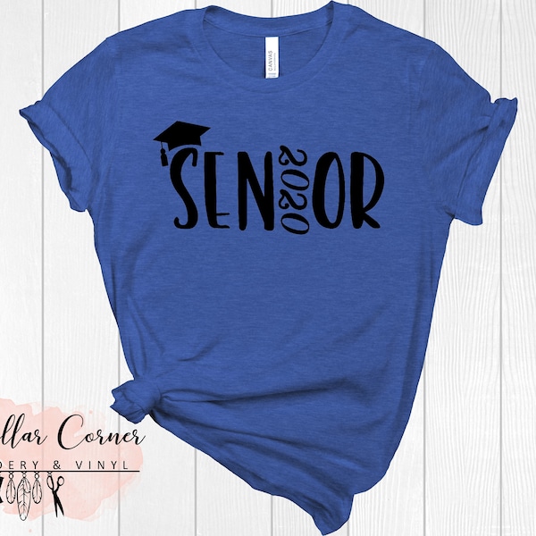 Class of 2020 Shirt - Etsy