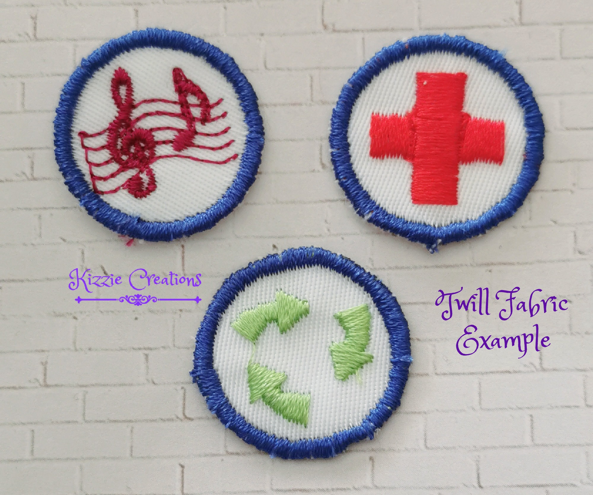 Individual Space Badges for 18 Inch Doll, Space Suit Badges, 18 in Doll ...