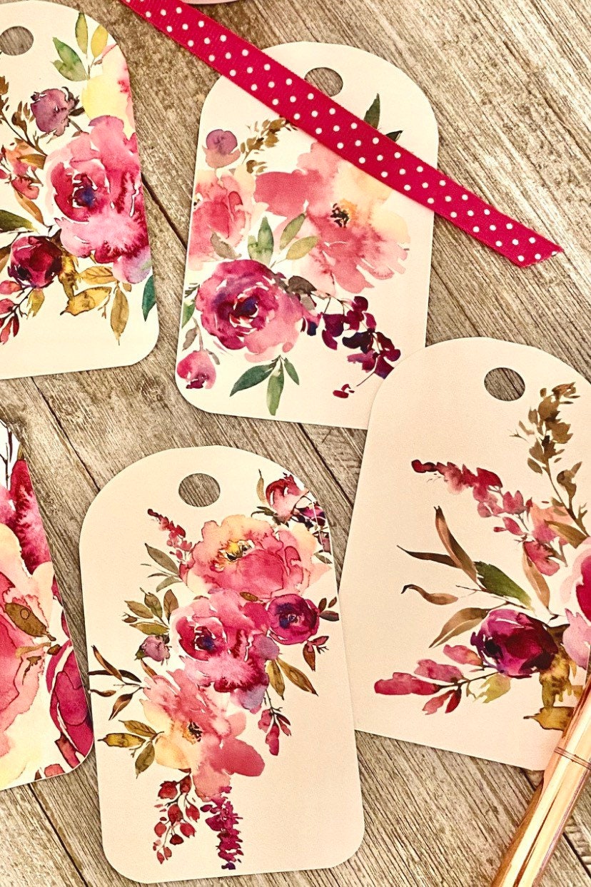 Gift Tags/ Set of 20 Gift Tags/ Wedding Tags/ Birthday Gift | Etsy