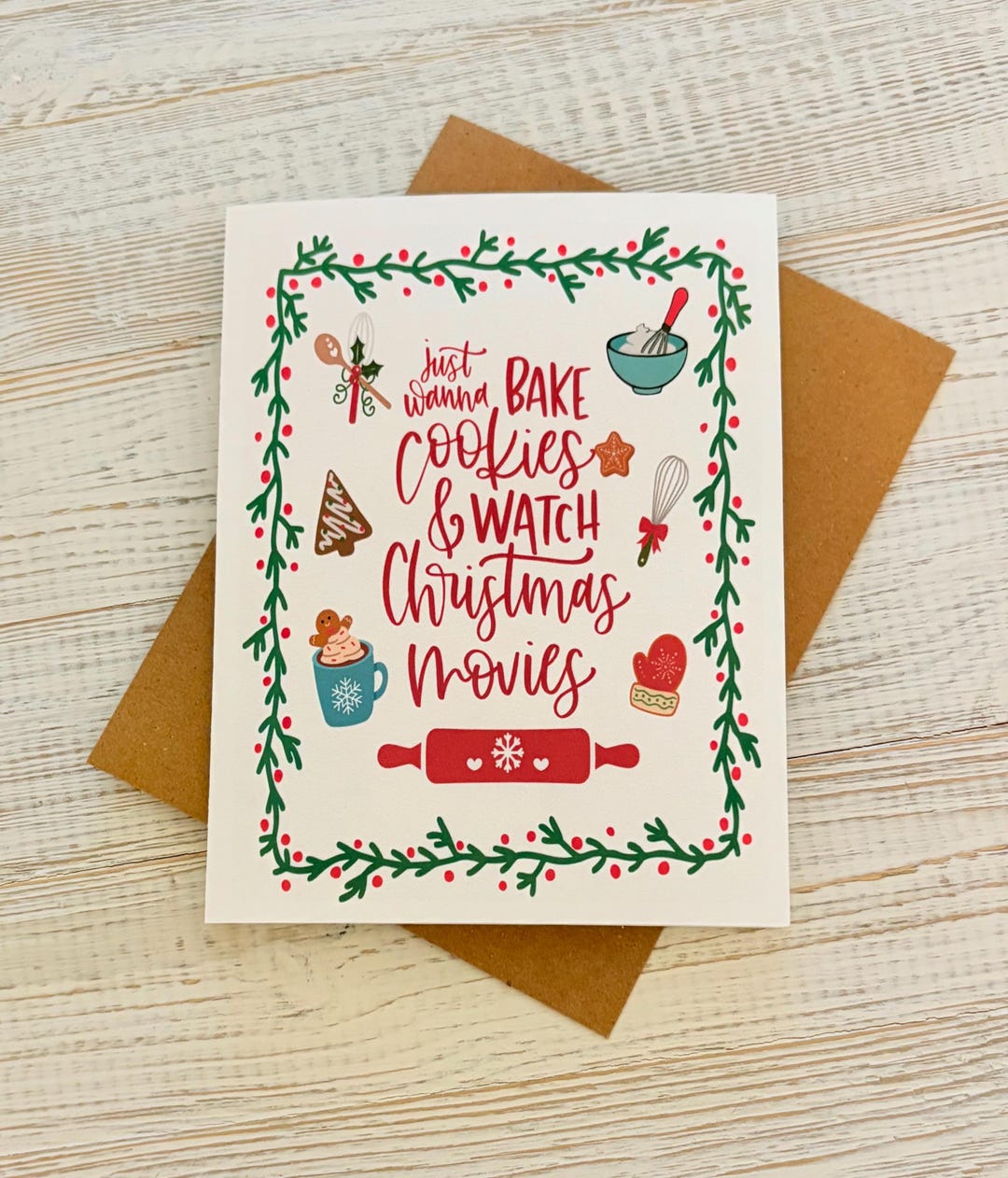 Handmade Christmas Card Set: Small Town Holiday Greetings - Etsy
