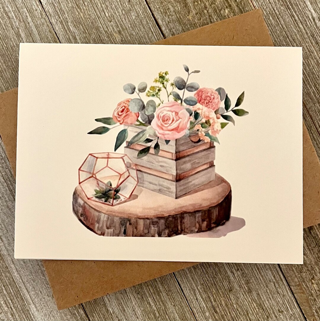 Farmhouse Floral Note Cards/floral Note Cards/modern Note Cards/floral ...